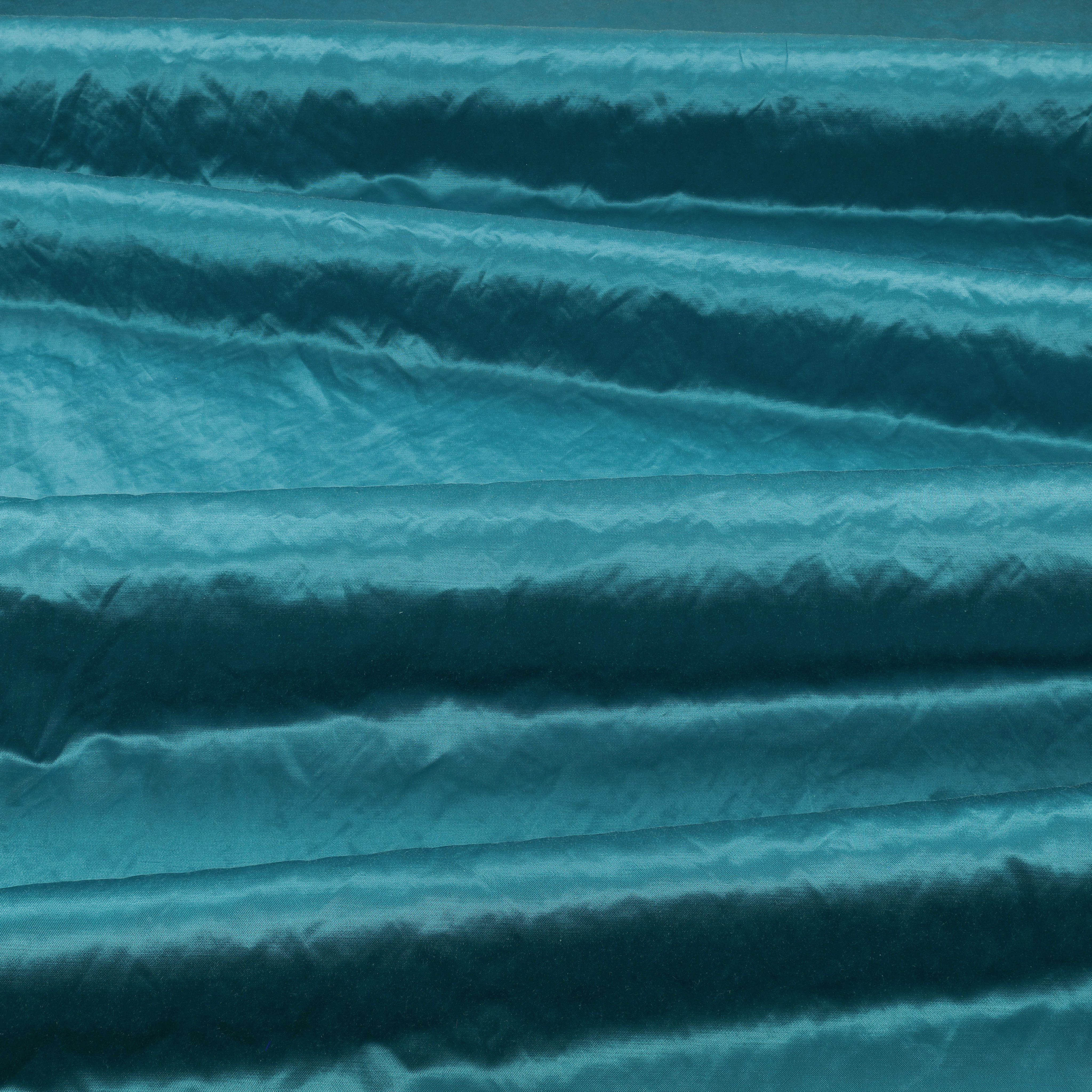 Enzo - Cerulean fabric | Enzo - Wide Width Reversible Satin | Zinc Textiles