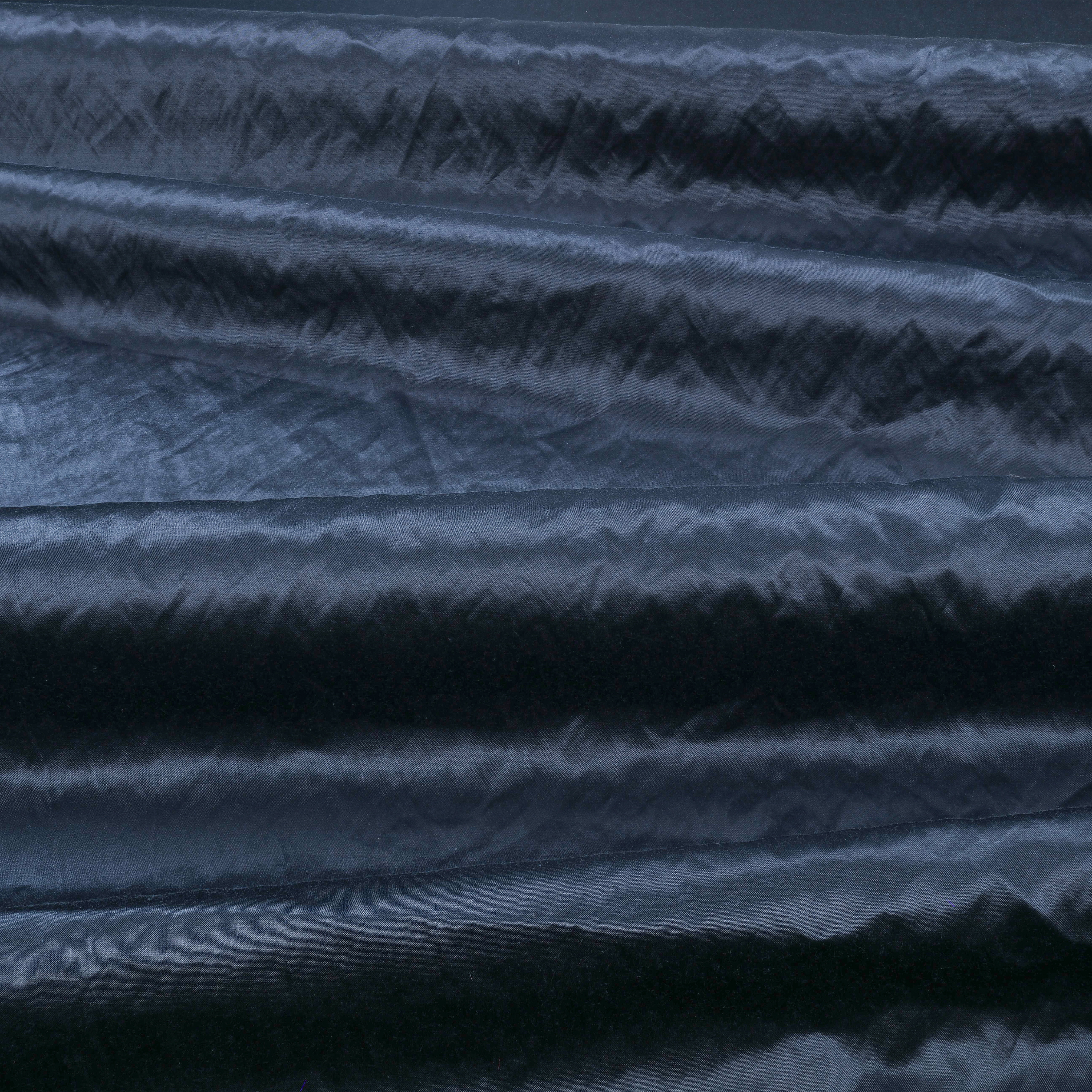 Enzo - Indigo fabric | Enzo - Wide Width Reversible Satin | Zinc Textiles