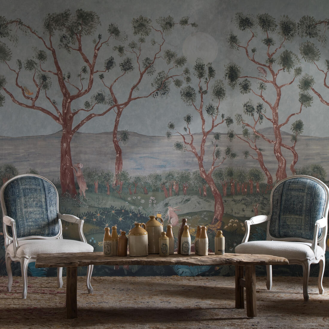 Lantern Parade - Midsummer wallpaper | Kit Kemp | Andrew Martin
