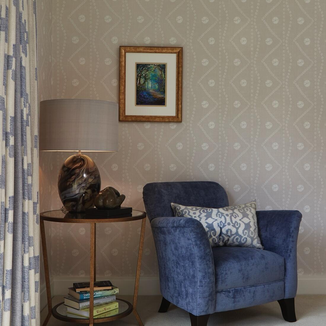 Sabra - Clay wallpaper | Casablanca | Andrew Martin
