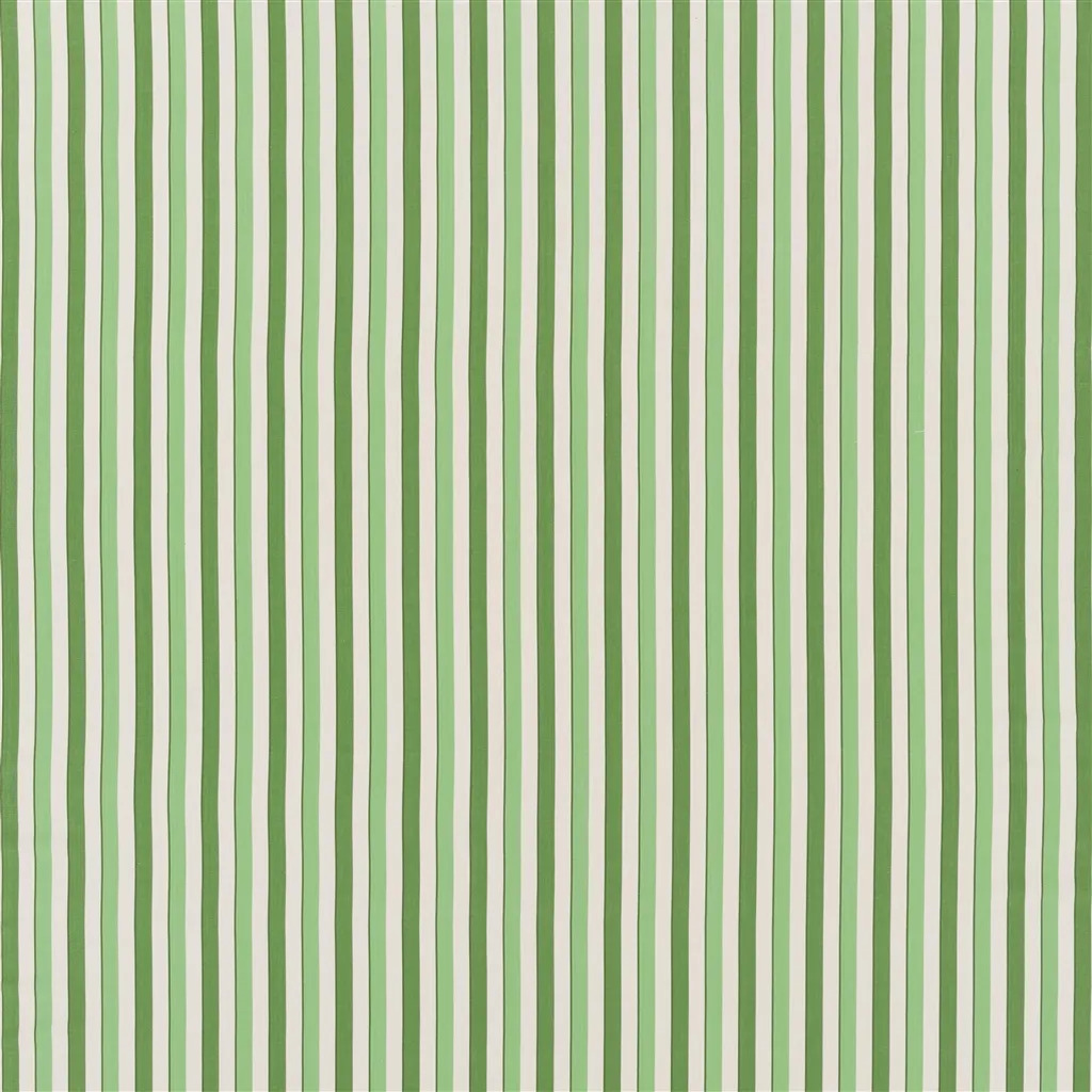 Burlington Stripe - Emerald fabric | Studio Stripes | Designers Guild
