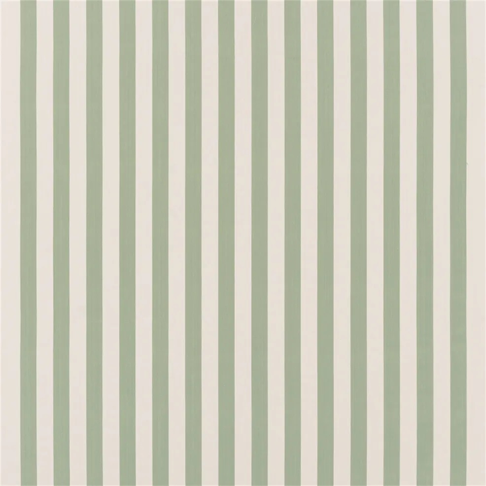 Berkeley Stripe - Celadon fabric | Studio Stripes | Designers Guild