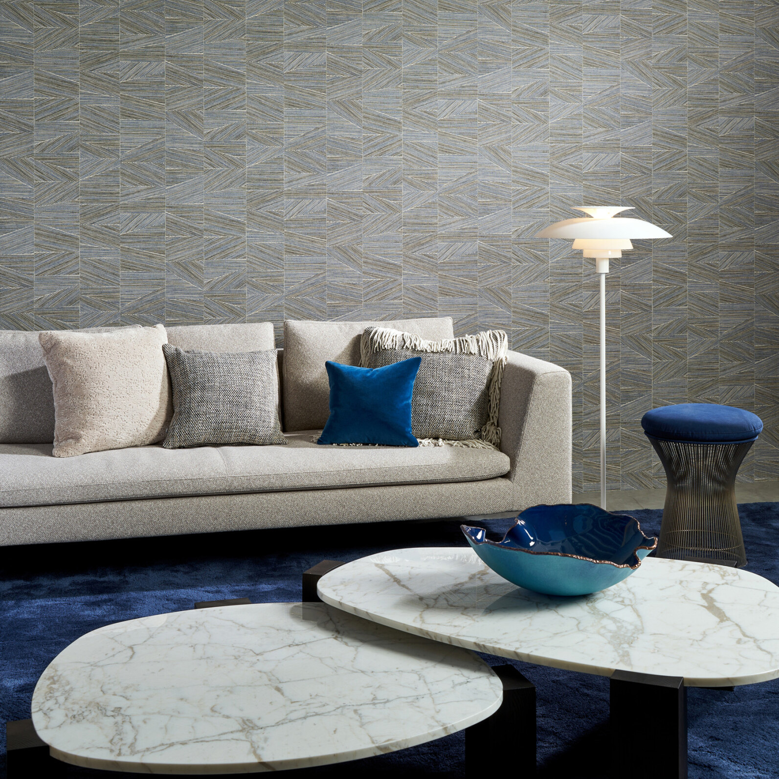 Infinity - Ash Blue wallpaper | Essentials Totem | Arte