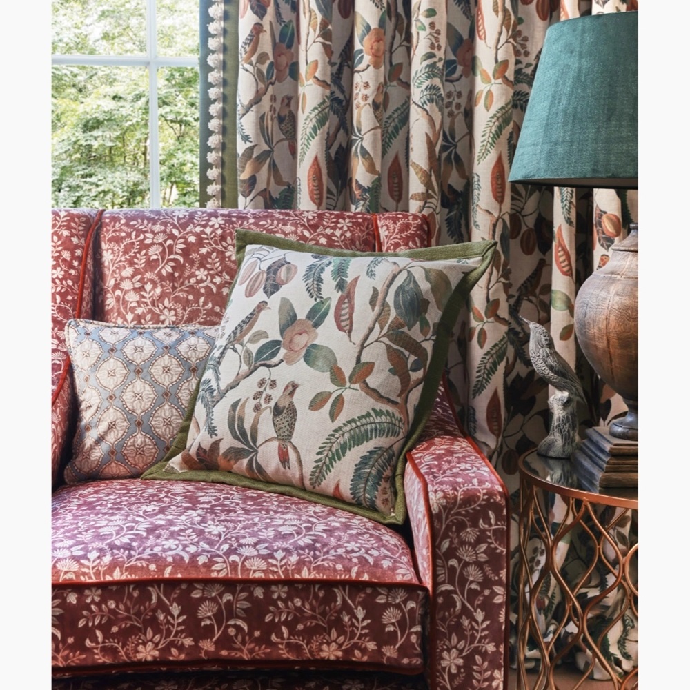 Brunei - Copper fabric | Summer Renaissance | Prestigious Textiles