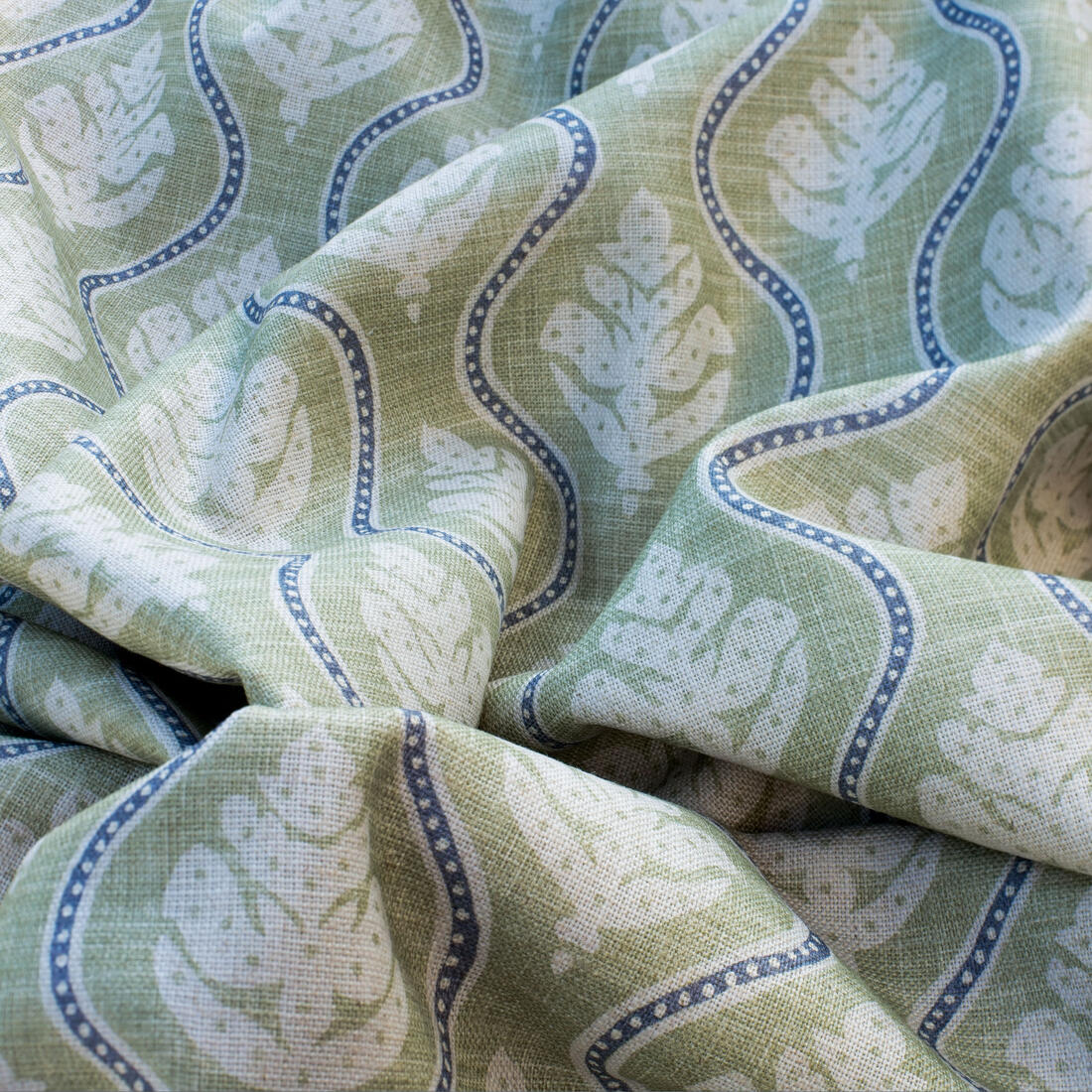 Fig - Fennel fabric | Meadow Farm | Andrew Martin