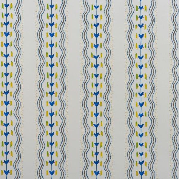 Hearty Wallpaper - Periwinkle wallpaper | Harvest Noon | Andrew Martin