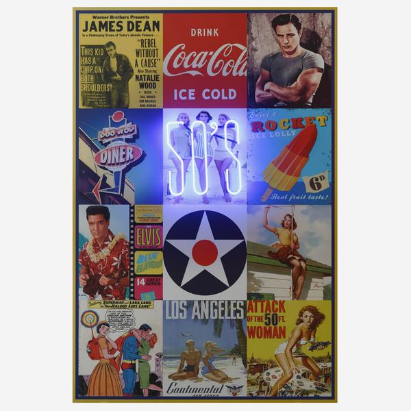 The Fifties Neon Artwork | Andrew Martin Art