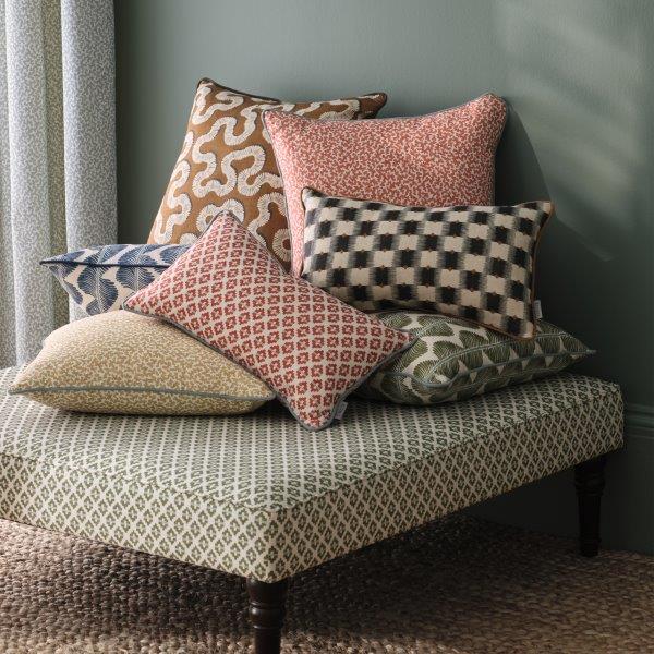 Elska - Matcha fabric | Aubin Small Scale Prints | Romo