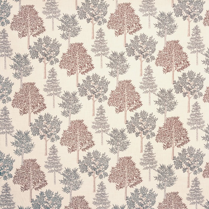 Coppice - Woodrose fabric | New Forest | Prestigious Textiles
