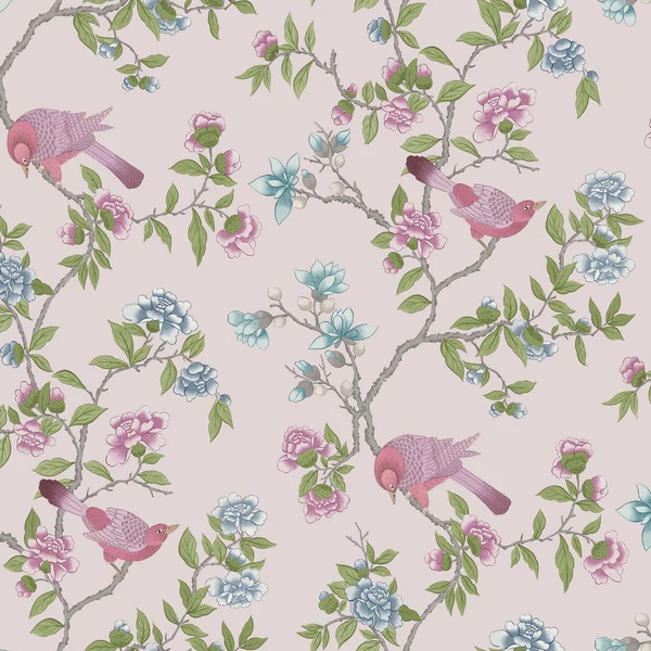 Aderyn - China Clay wallpaper | National Trust Papers IV | Little ...