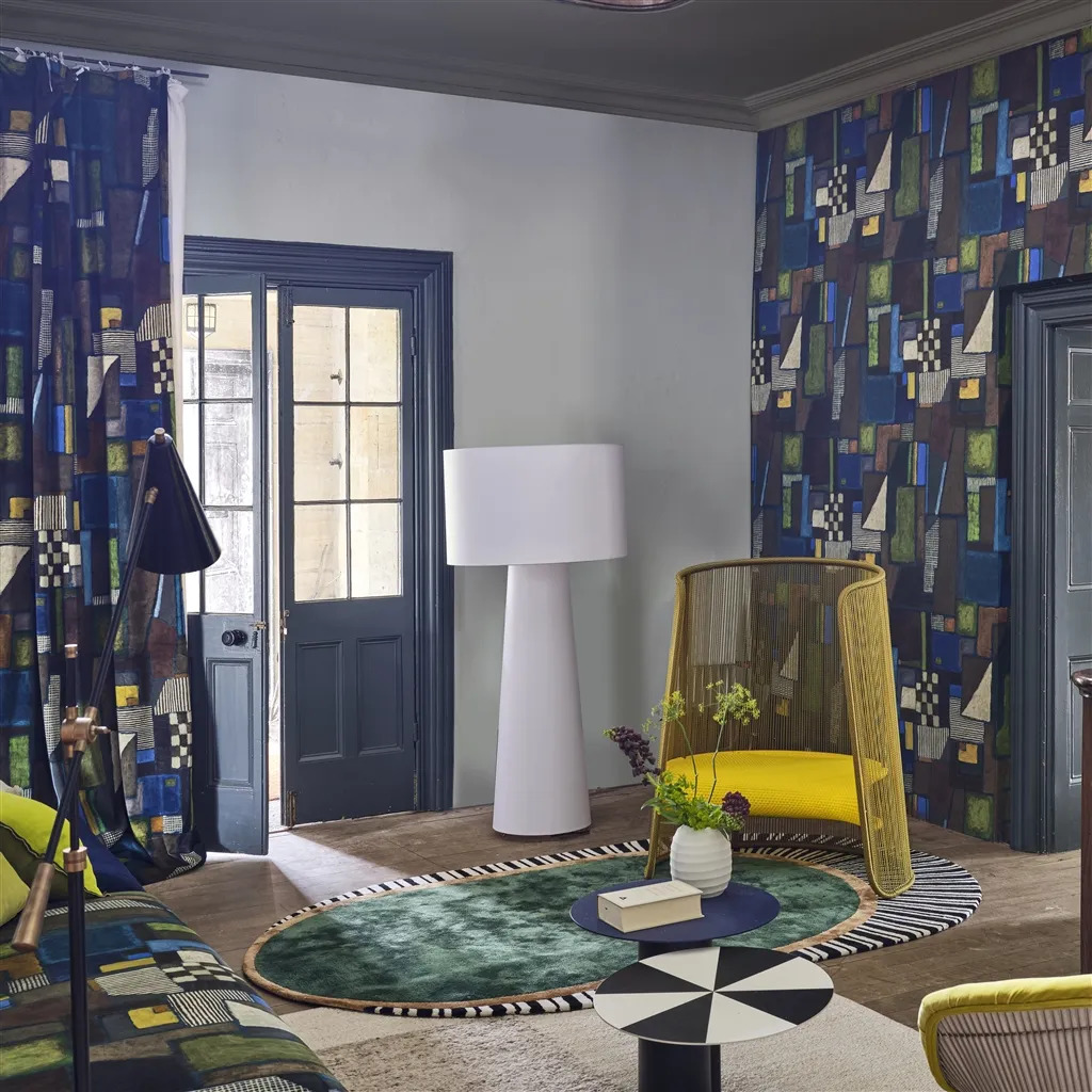 Raku - Chocolate fabric | Pottery Studio Fabrics | Designers Guild