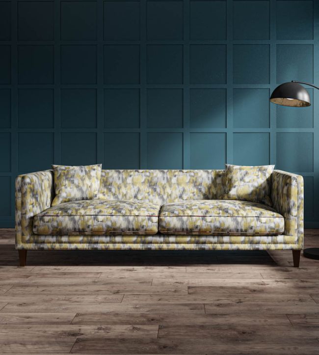 Arcadia - Charcoal fabric | Cornucopia | Warwick