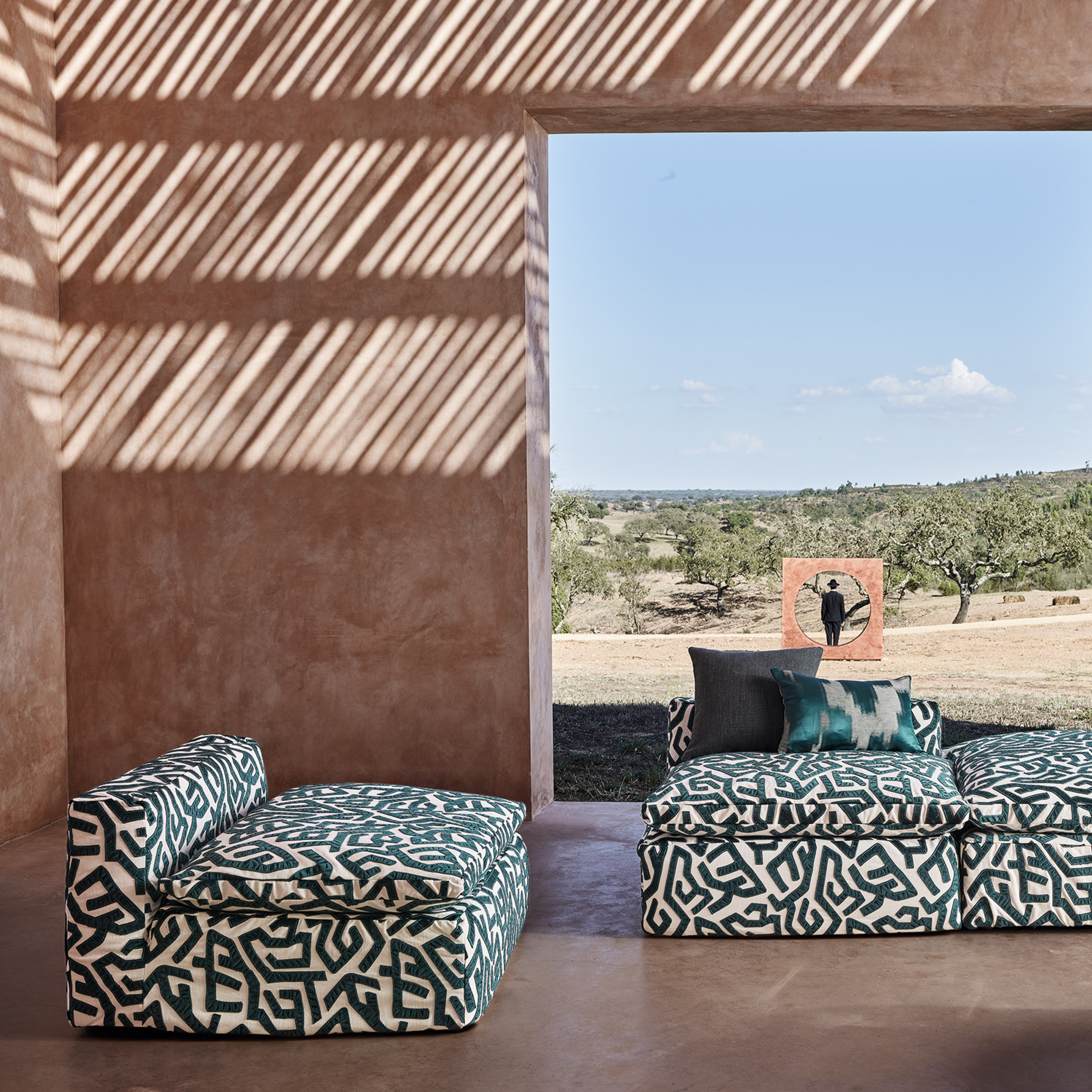 Arp - Cerulean fabric | Salvador | Zinc Textiles