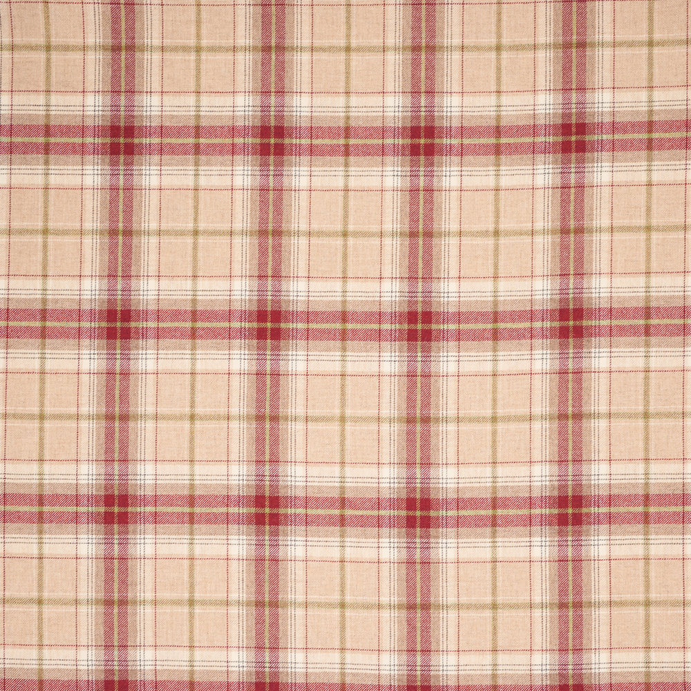Balmoral - Raspberry fabric | Highland Wool Vol II | Chess Designs