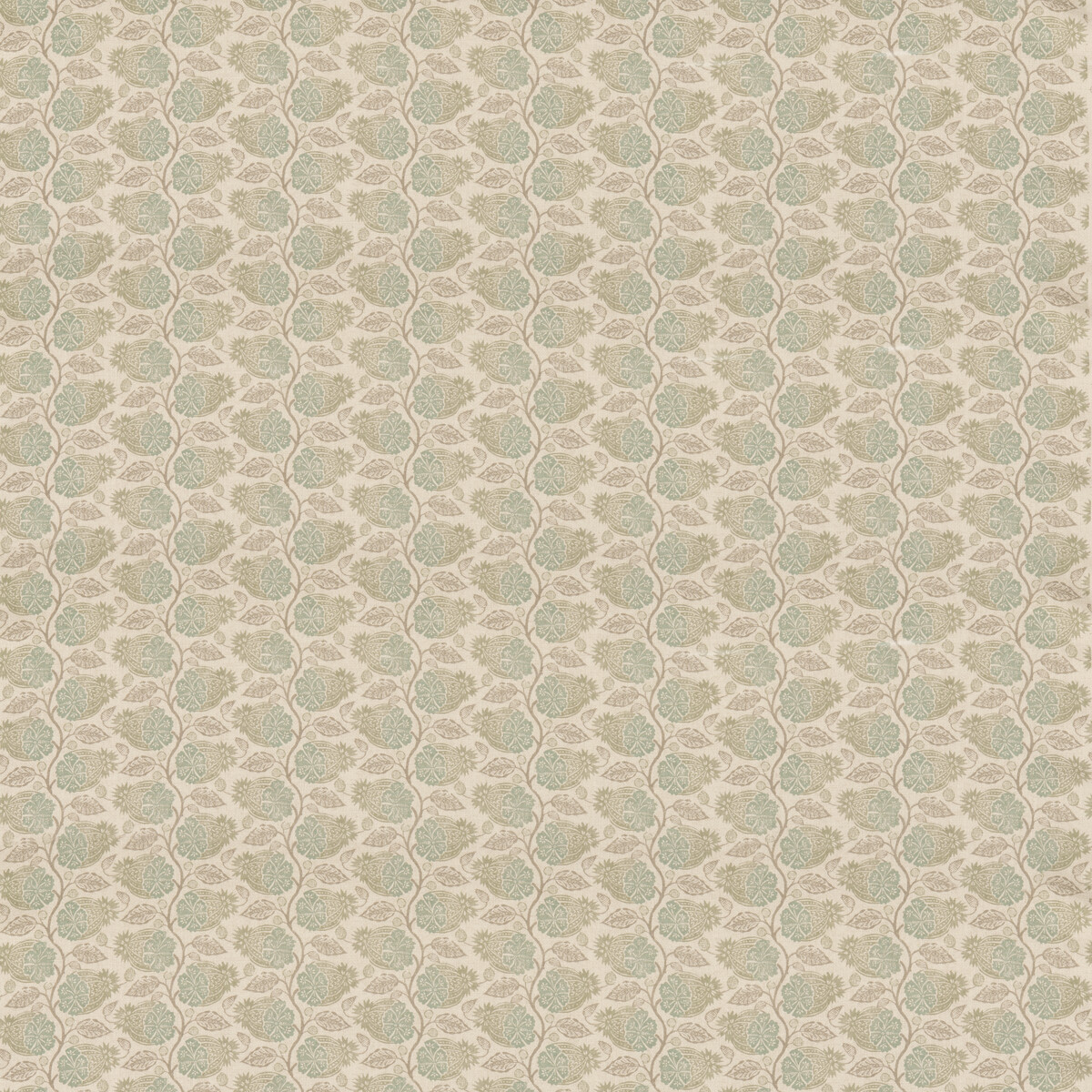 Calcot - Blue/Sand fabric | House Small Prints | GP & J Baker