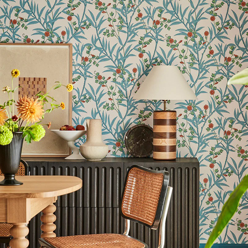 Bamboo Floral - Heat wallpaper | National Trust Papers IV | Little ...