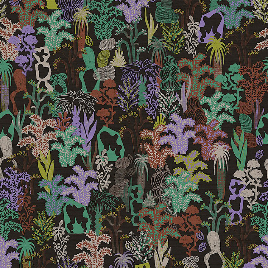 Baya - Heather wallpaper | Joy | Masureel