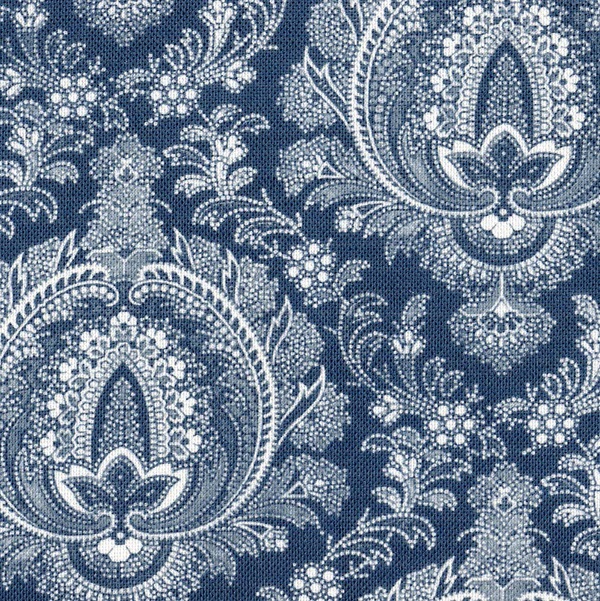 Large Highcliffe - Bute Blue fabric | Studio Collection - Highcliffe ...