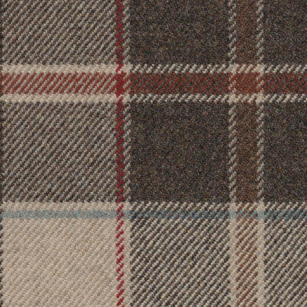 Callanish Plaid - Mole fabric | Callanish | Isle Mill