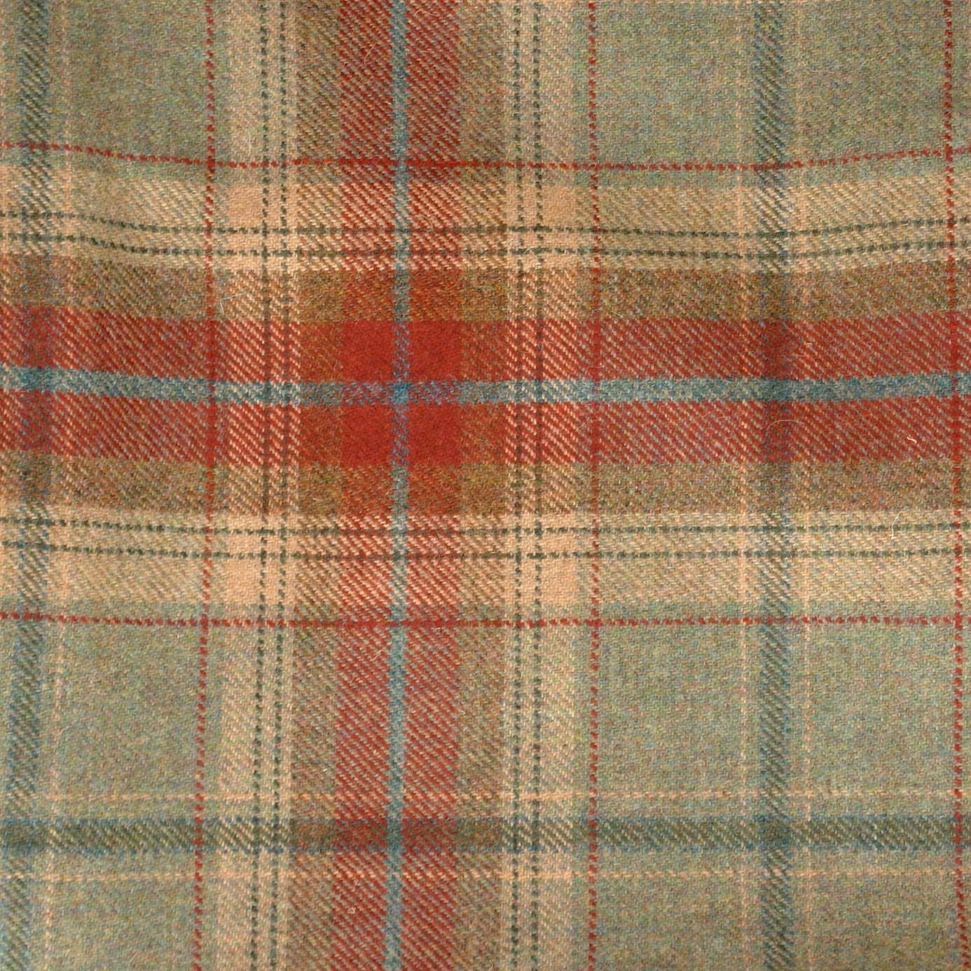 Balmoral - Jalapeno fabric | Highland Wool | Chess Designs