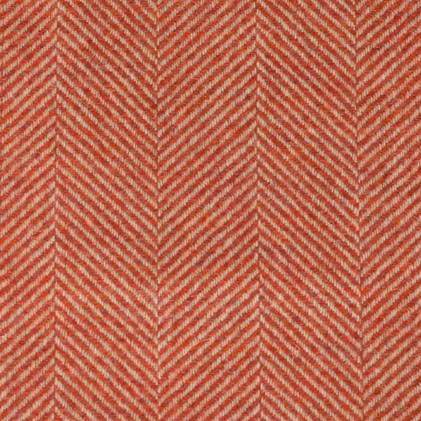 Braemar - Clementine fabric | Highland Wool | Chess Designs