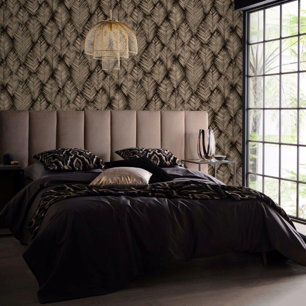 Folius - Charcoal/Gilver wallpaper | Expressions Performance ...