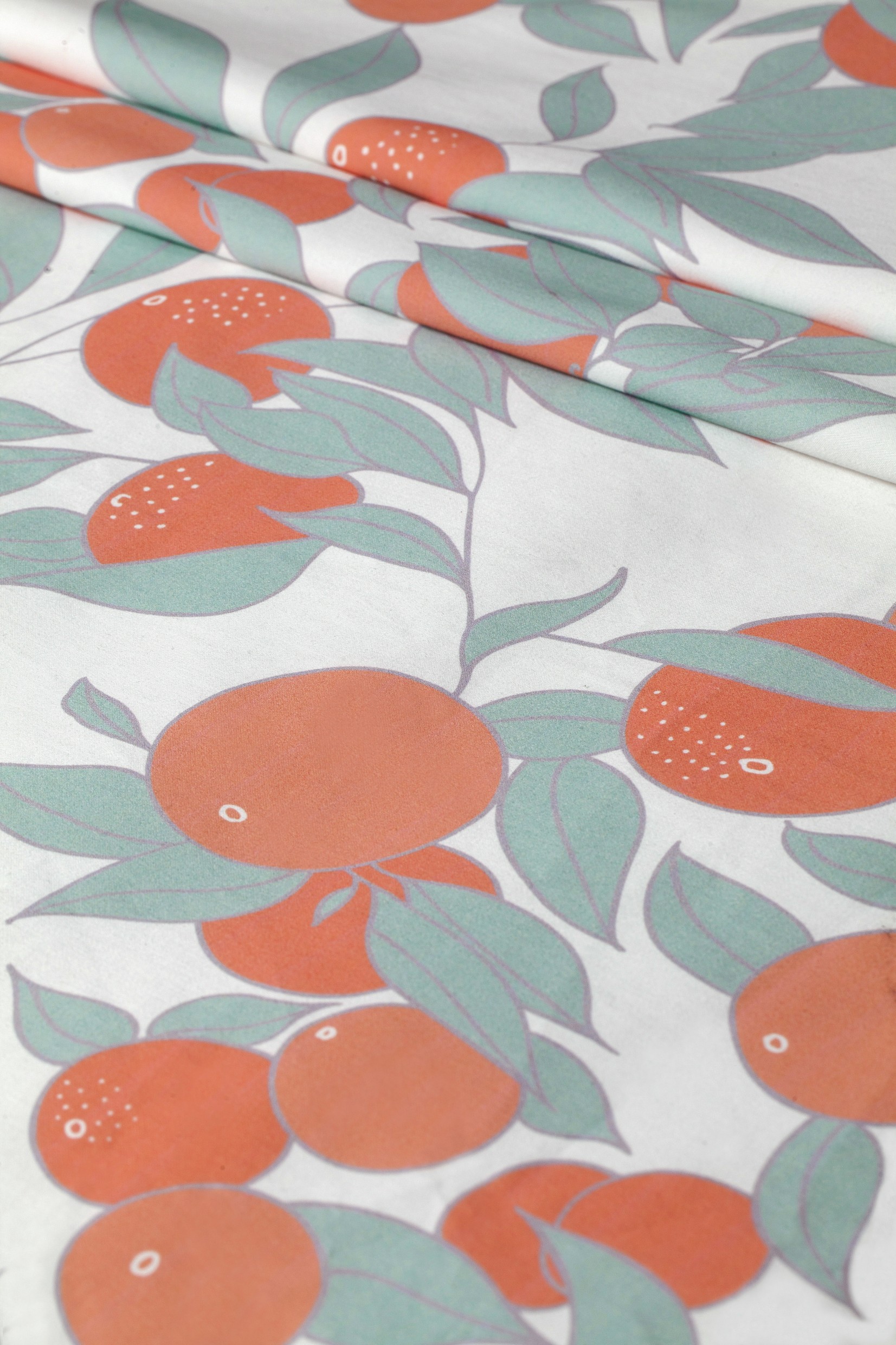 Clementine - Cotton fabric | Emily Burningham Fabrics | Emily Burningham