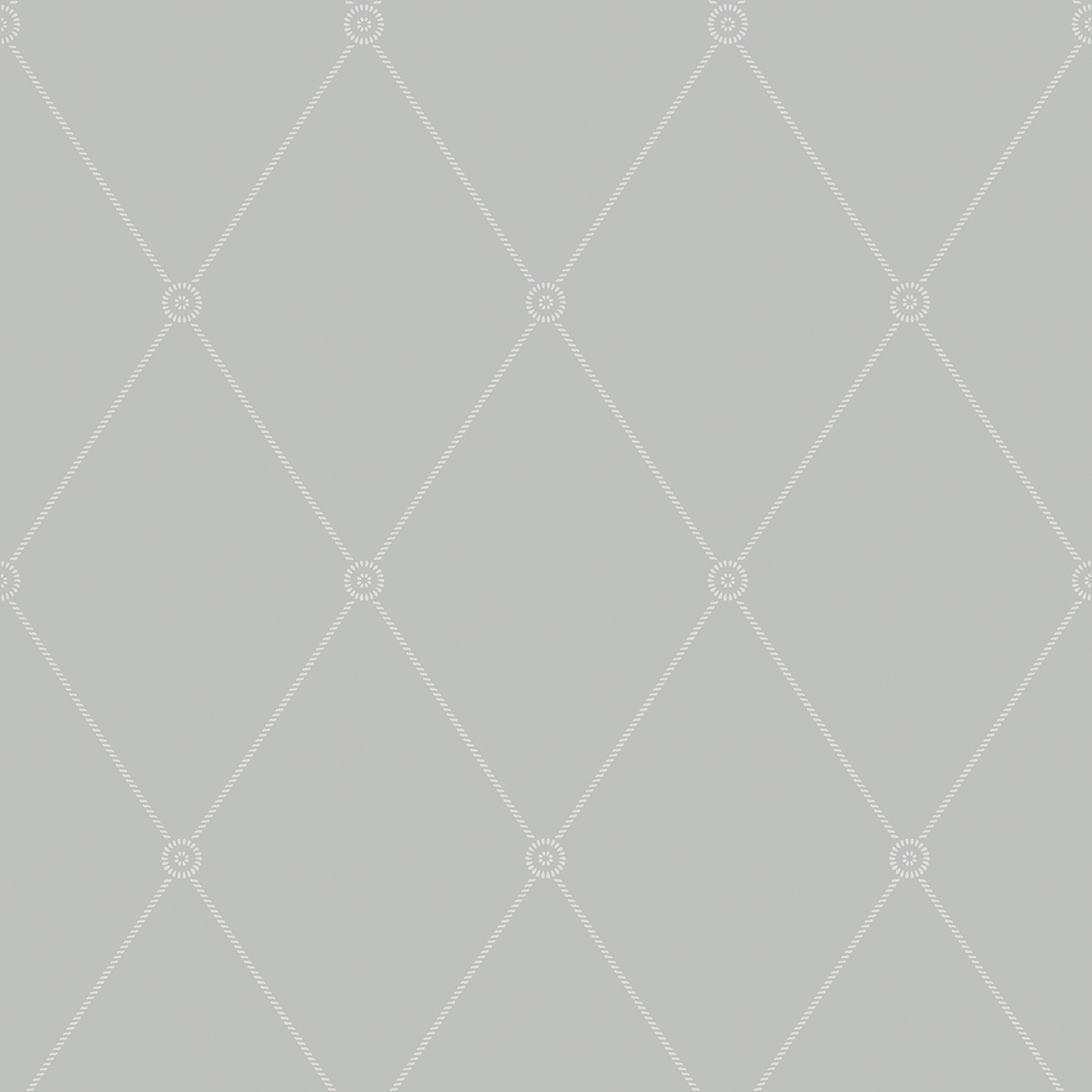 Large Georgian Rope Trellis - Grey wallpaper | Archive Anthology | Cole ...