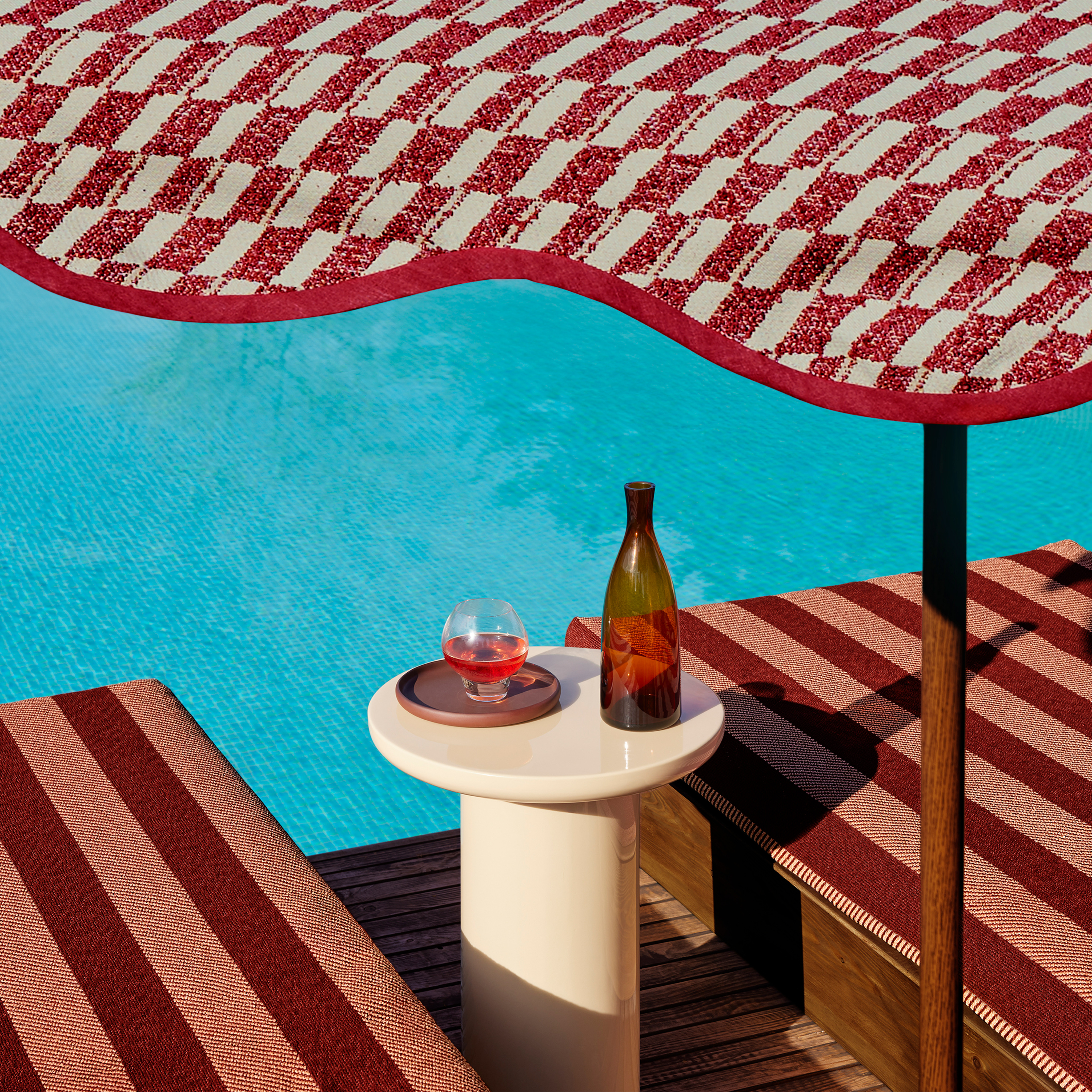 Court - Tayberry fabric | Clubhouse - Recycled & Outdoor/Indoor Weaves ...