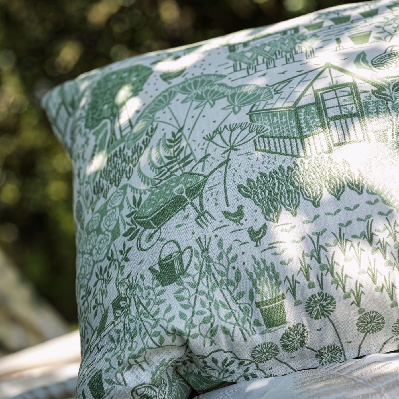 The Allotment - Fennel fabric | Country Woodland Fabrics | Sanderson