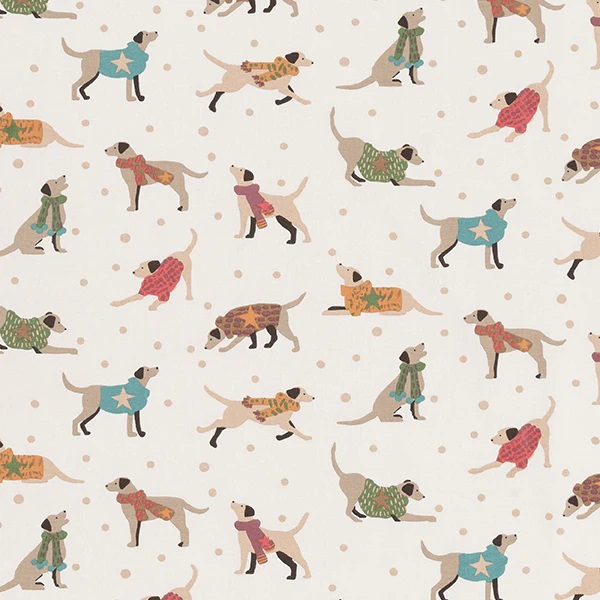 Dapper Dogs - Natural fabric | Coast | Fryetts
