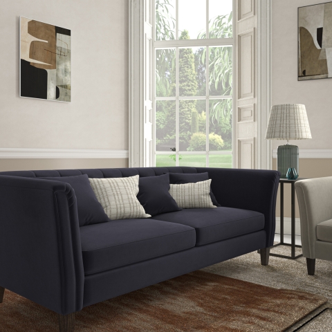 Eco-Velvet - Night-Sky fabric | Eco-Velvet | Warwick