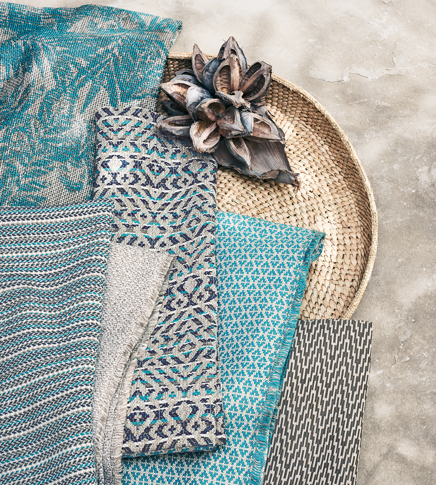 Esker - Pecan fabric | Mokolo Outdoor Fabrics | Romo