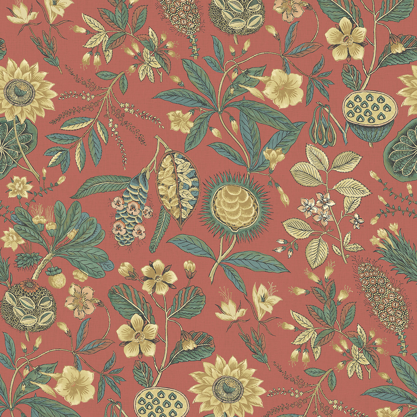 Exotic Fruits - Quince fabric | Shala | The Design Archives