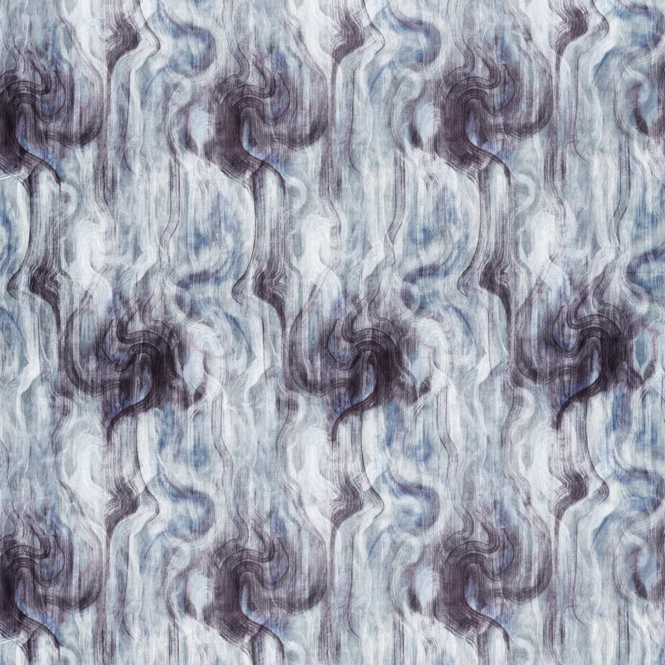Tessuto - Midnight/Silver fabric | Dimora | Clarke & Clarke