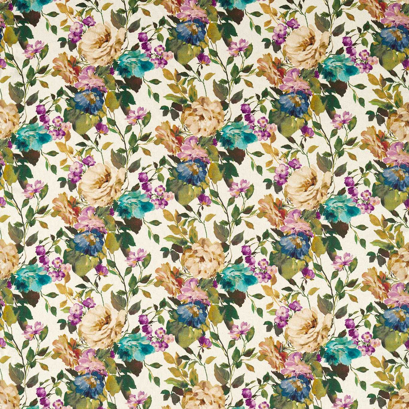 Bloom - Amethyst fabric | Exotica II | Clarke & Clarke