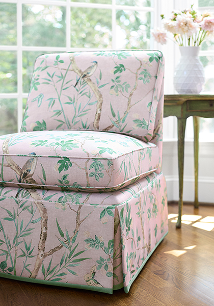 Claire - Lavender fabric | Sojourn Fabrics | Thibaut