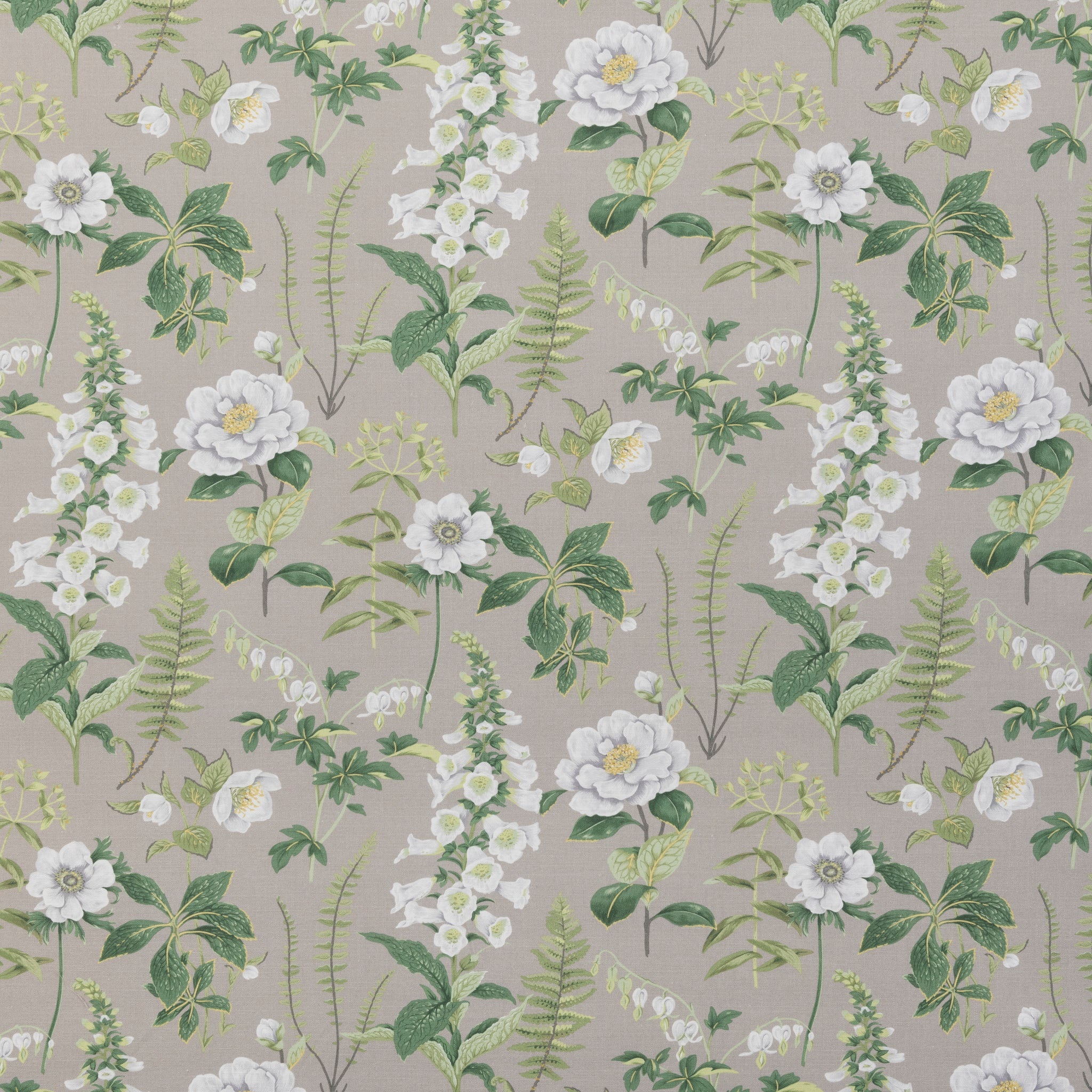 Floren Linen - Grey fabric | Floren | Swaffer