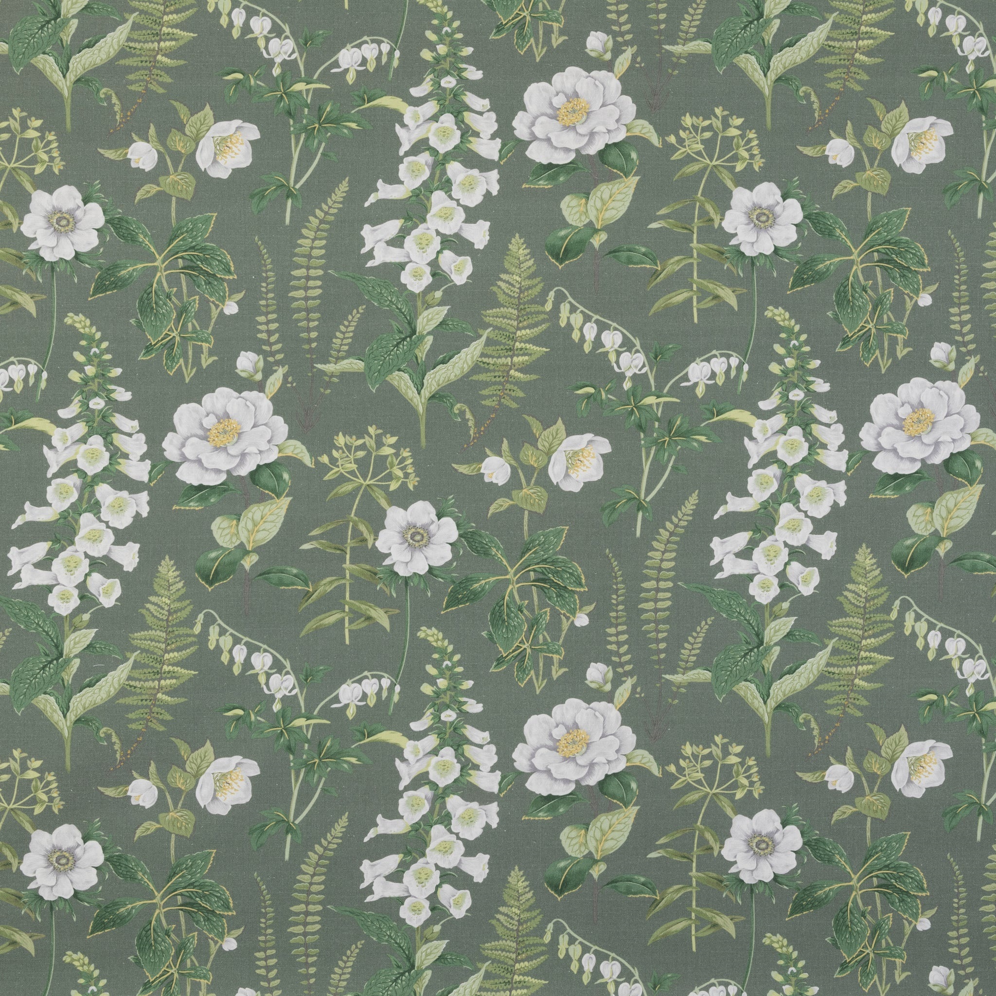 Floren Linen - Khaki fabric | Floren | Swaffer