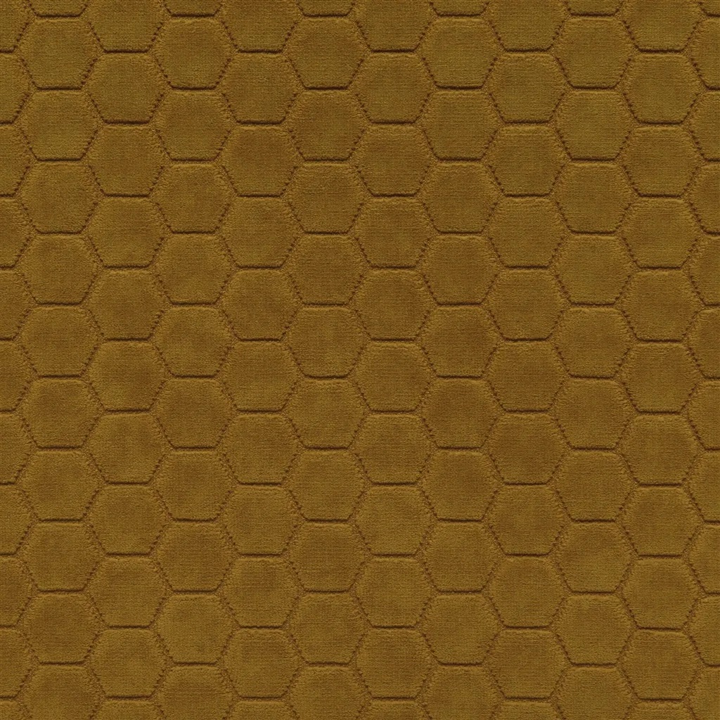 Florentine - Ochre fabric | Florentine Fabrics | Designers Guild
