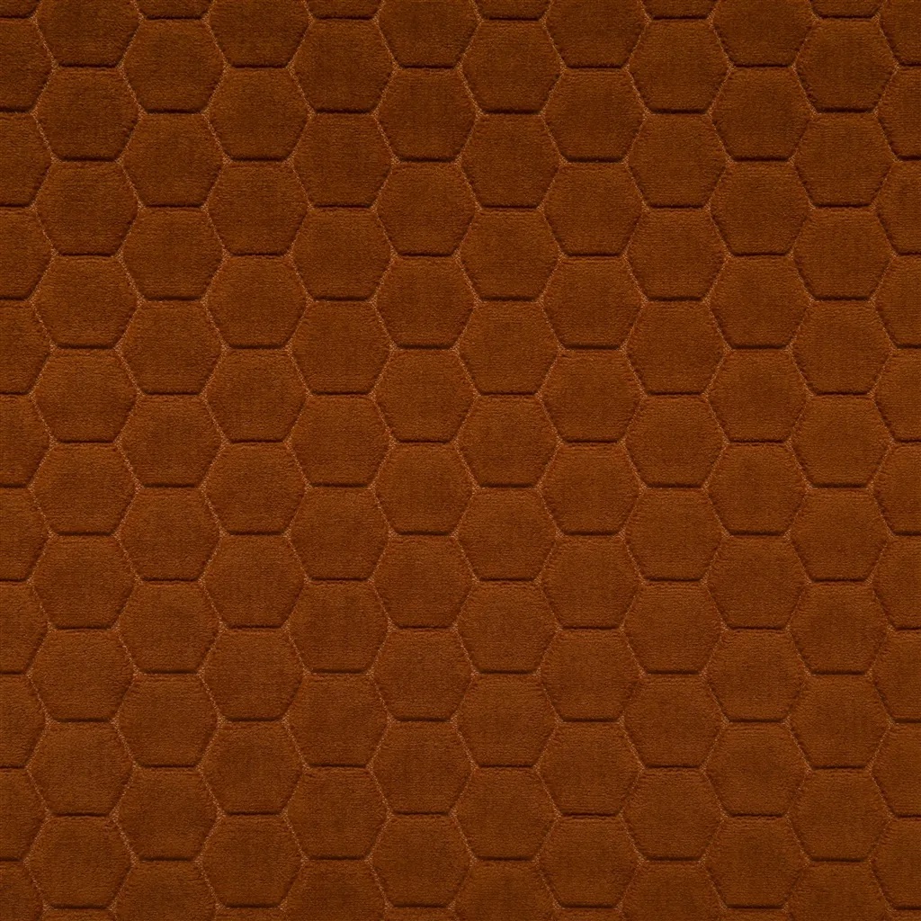 Florentine - Terracotta fabric | Florentine Fabrics | Designers Guild