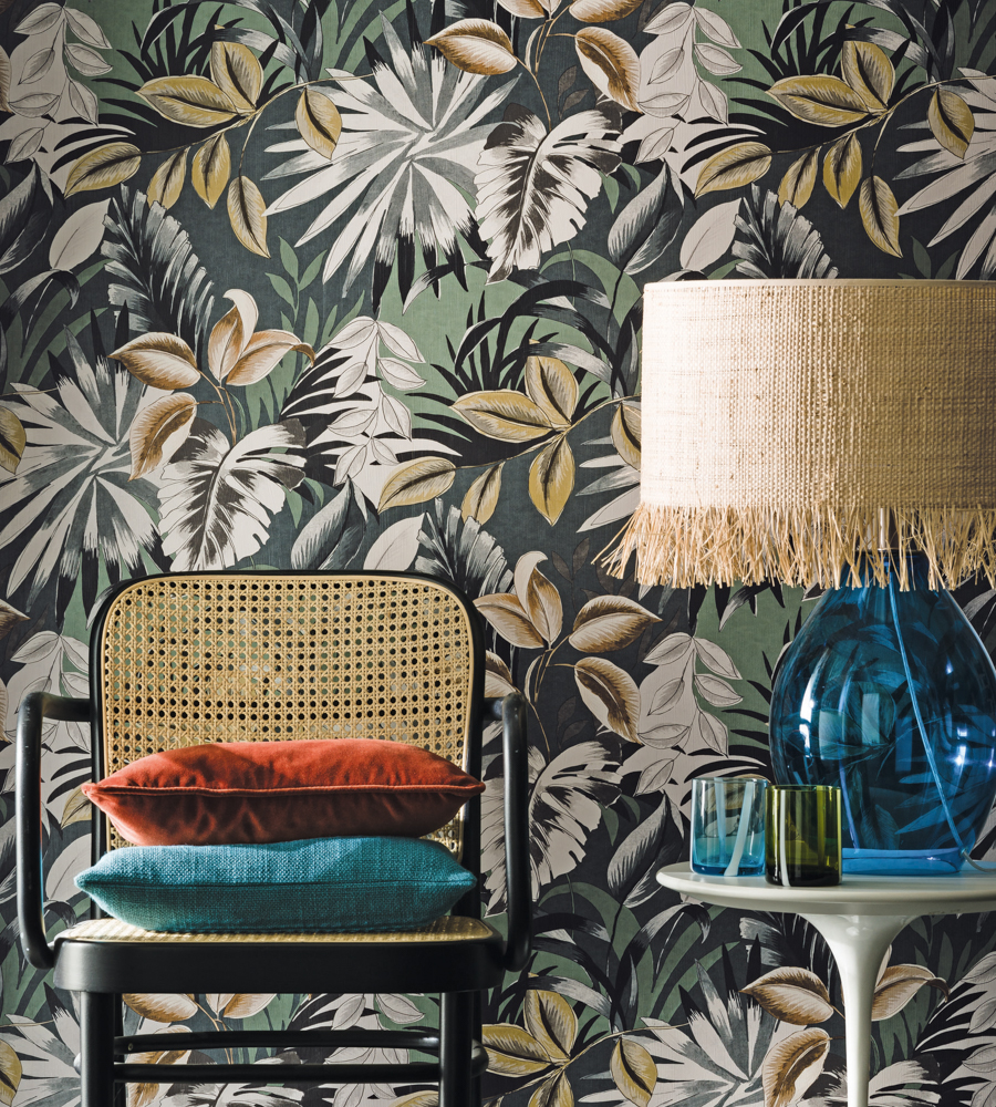 Floresta - Vert De Gris wallpaper | Rio Madeira | Casamance