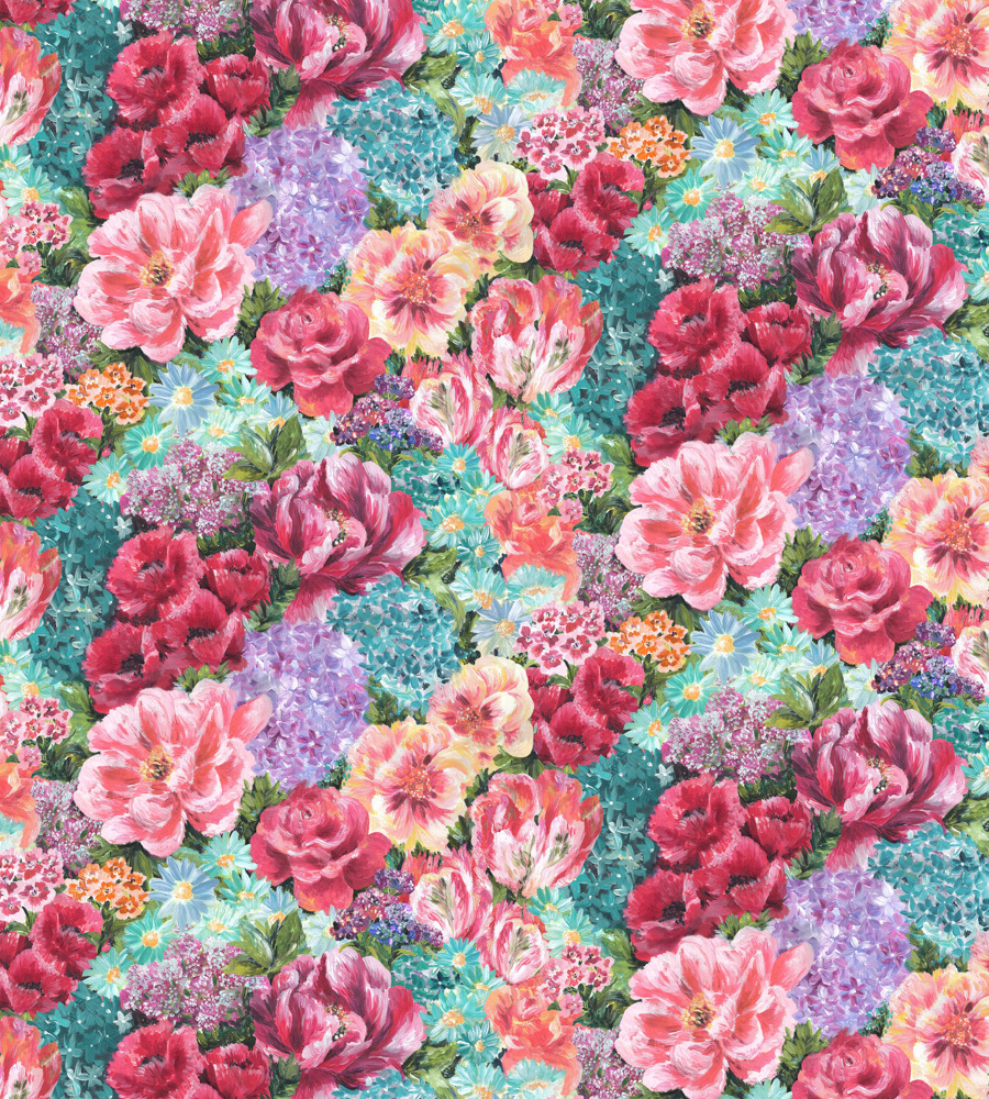 Floribunda - Carnival fabric | Antheia | Blendworth