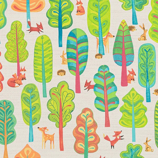 Funky Forest - Multi fabric | Coast | Fryetts