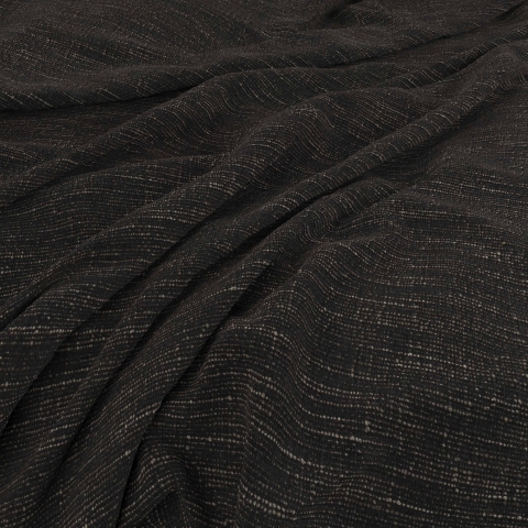 Ghent - Ebony fabric | Scandi Textures | Warwick