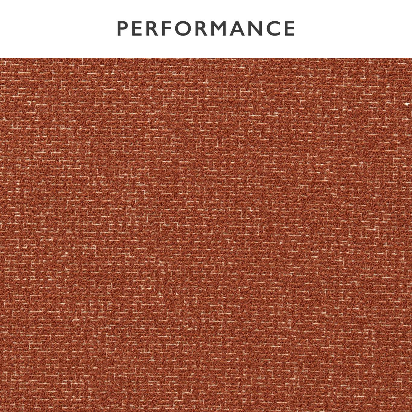 Arran - Terracotta/Linen fabric | Performance Boucle | Harlequin