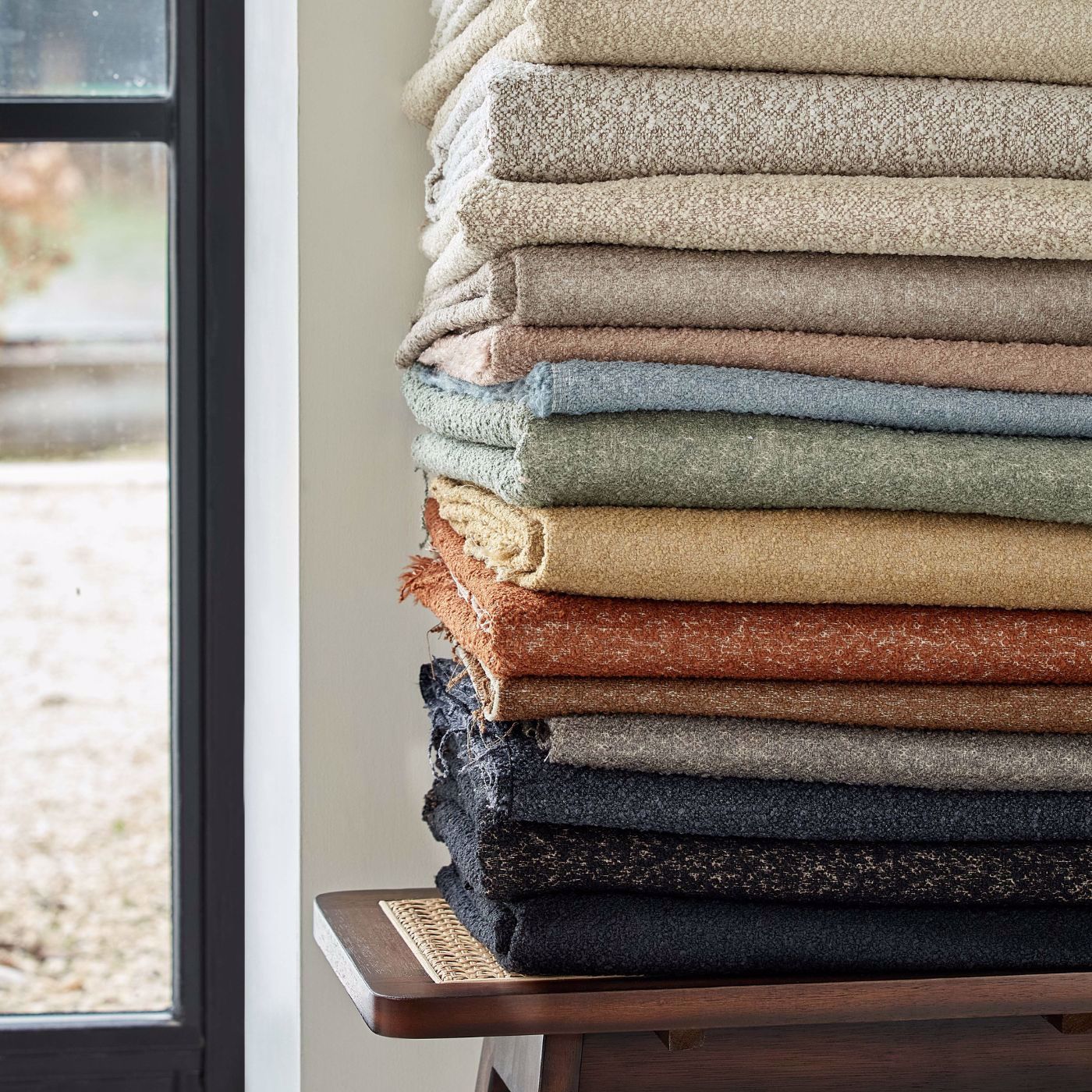 Islay - Mineral fabric | Performance Boucle | Harlequin