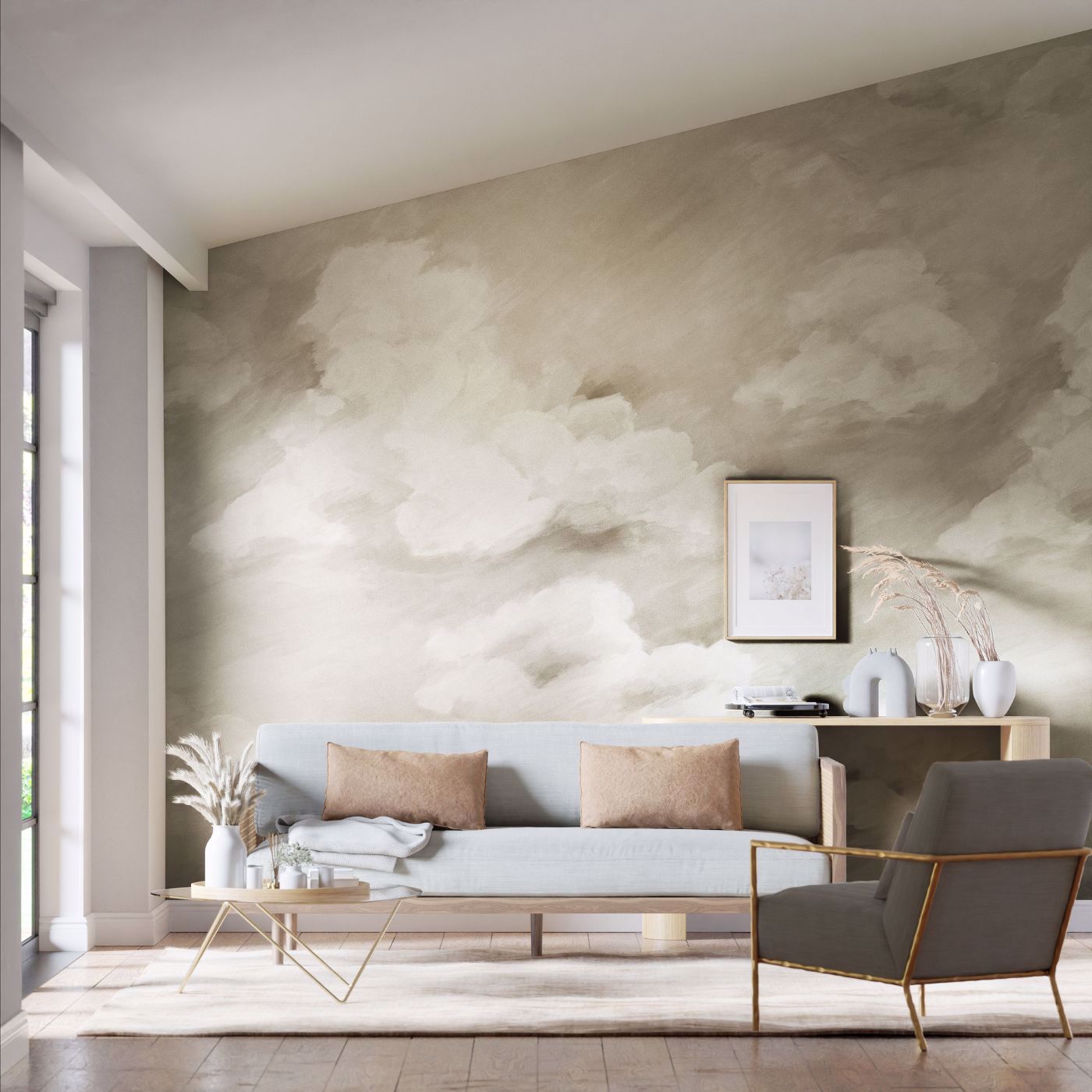 Air - Golden Light wallpaper | Colour 4 Wallpapers | Harlequin