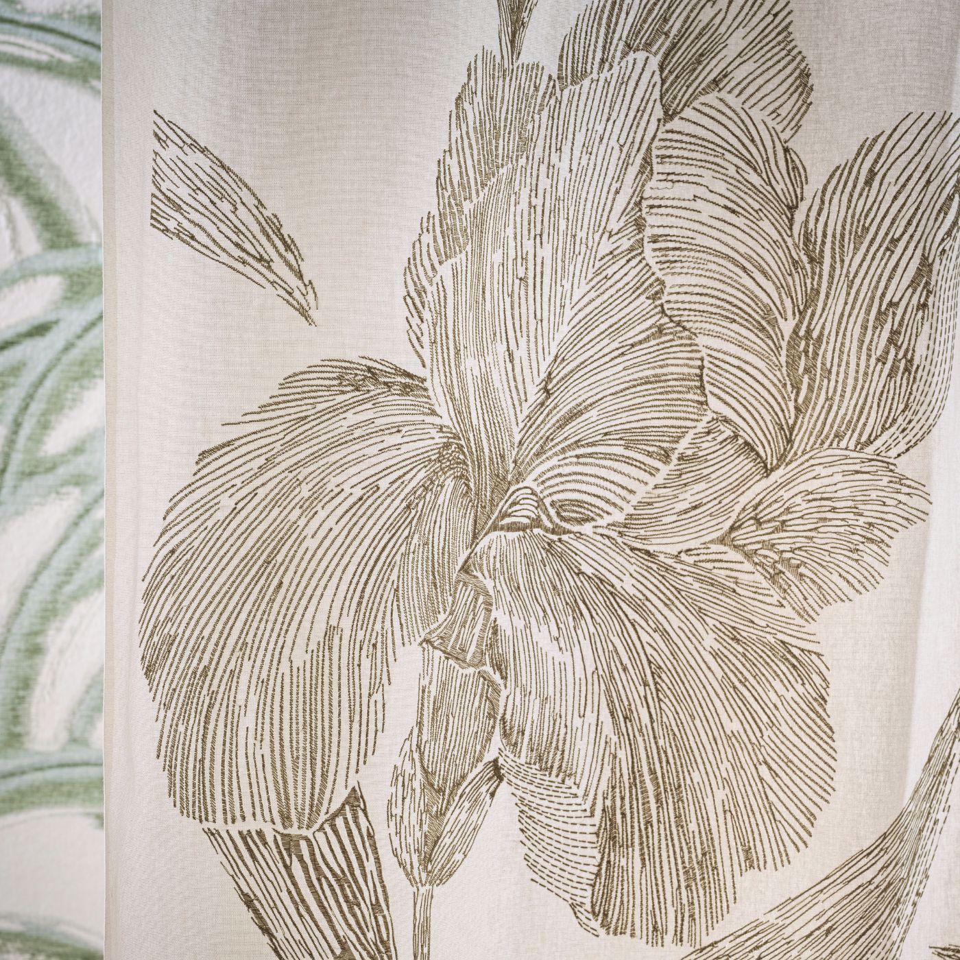 Onsen - Sage Green fabric | Kasuri Fabrics | Harlequin