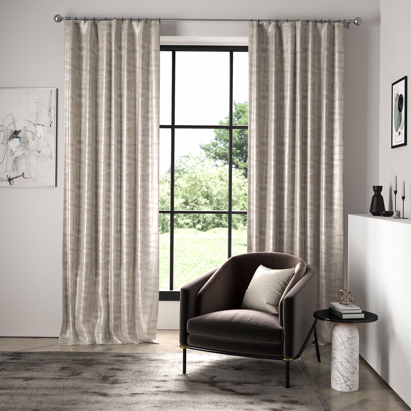 Translate - Oyster fabric | Momentum 14 Fabrics | Harlequin